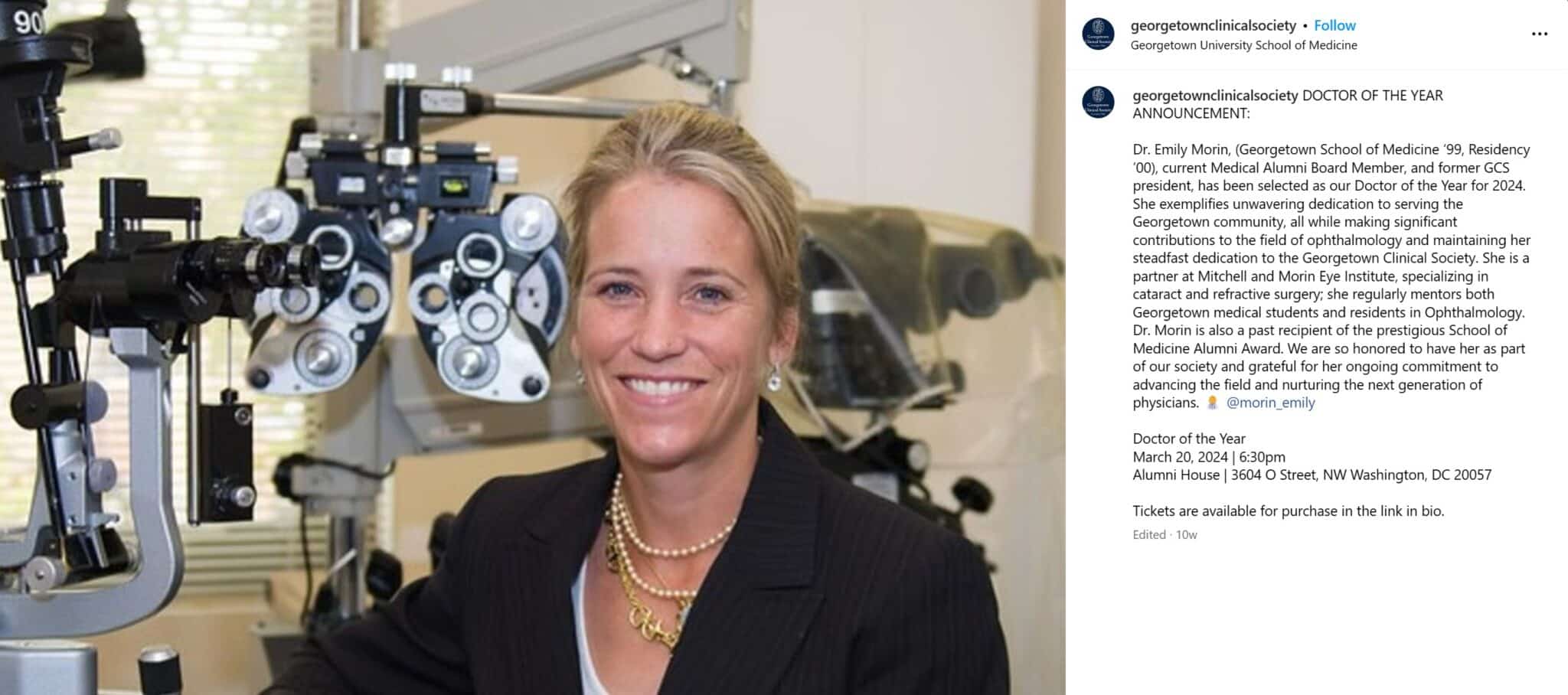 Congratulations Dr. Emily Morin! - PRISM Vision Group